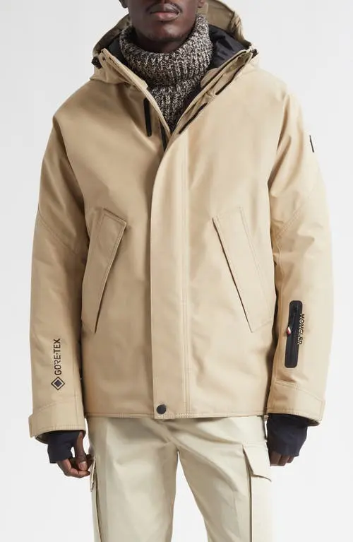 Moncler Lambir Hooded Jacket - Humus