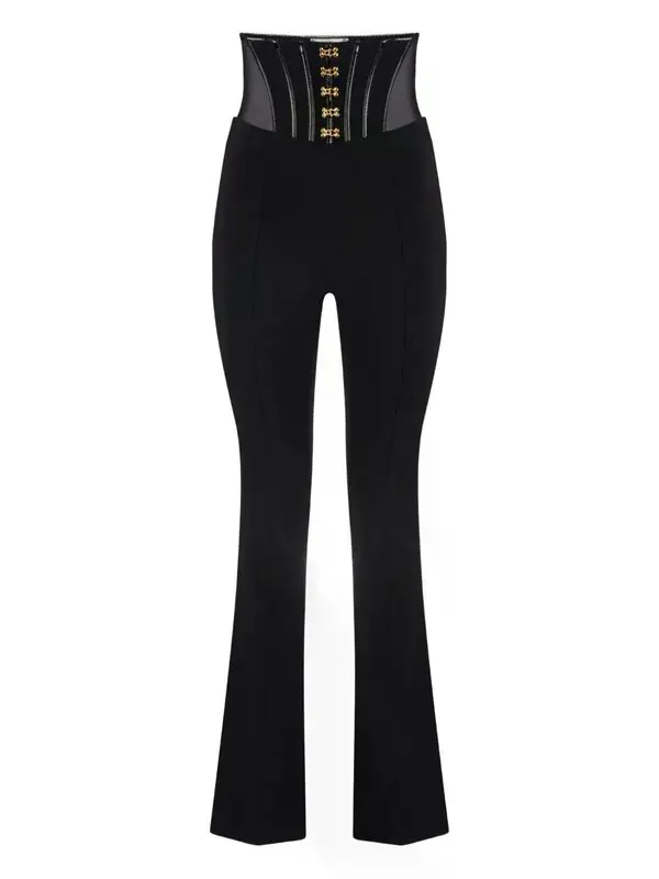 Elisabetta Franchi High-waisted Corset Trousers