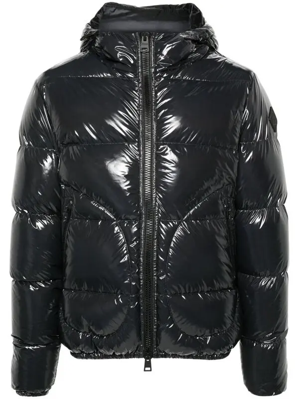 Herno Gloss Bomber Jacket - Grey