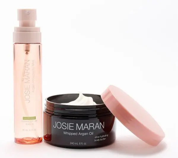 JOSIE MARAN Argan Glow Body Butter & Body Oil M Ist Moisture