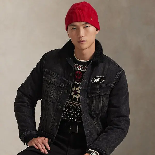Ralph Lauren Relaxed Fleece-lined Trucker Jacket