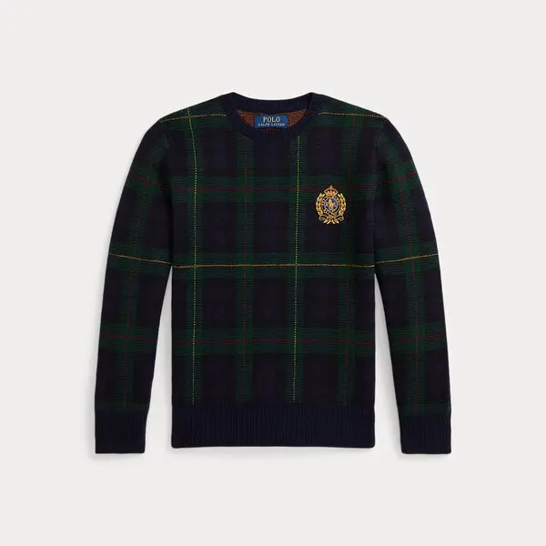 Ralph Lauren Plaid Wool Sweater - Multi