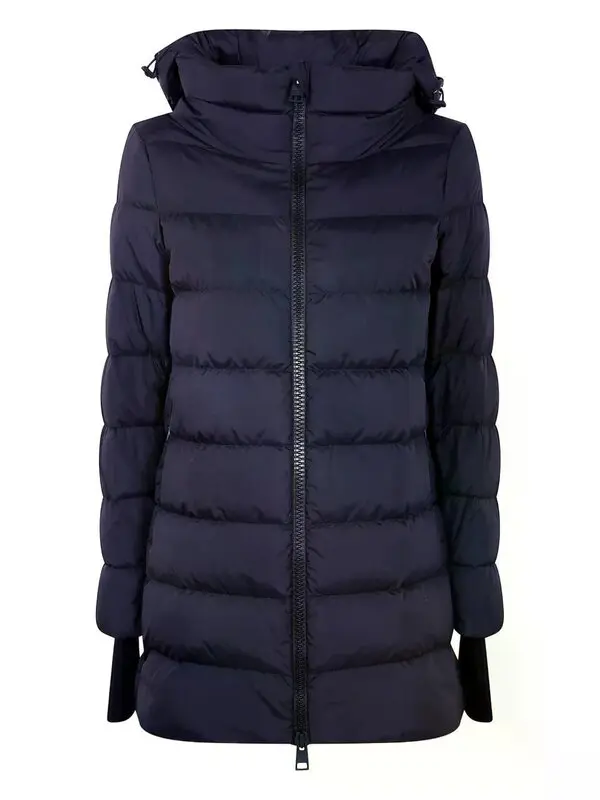 Herno Attached-hood Quilted Coat