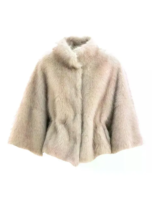 SWORD Faux-fur Cropped Jacket