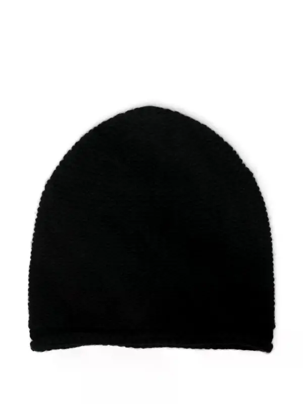DEVOA Knitted Beanie - Black