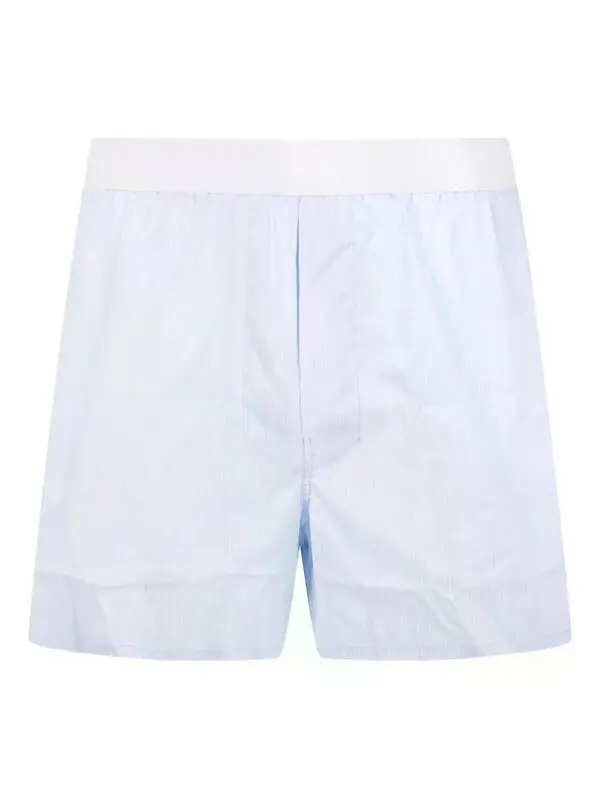 TOM FORD Striped-pattern Cotton Boxer Shorts