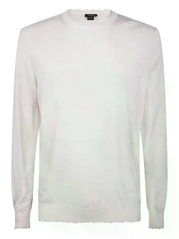 Avant Toi Frayed-edge Wool Sweater
