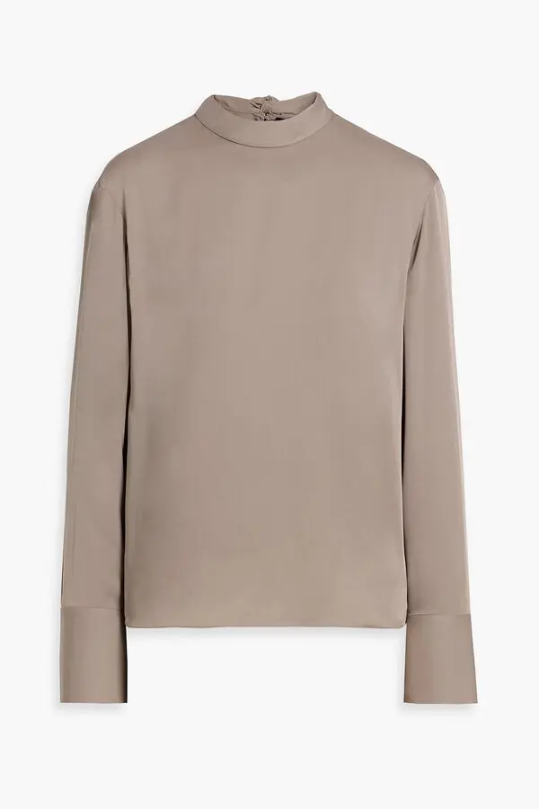 Theory Silk-crepe Blouse