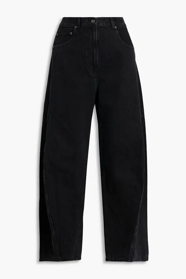 Tibi High-rise Wide-leg Jeans