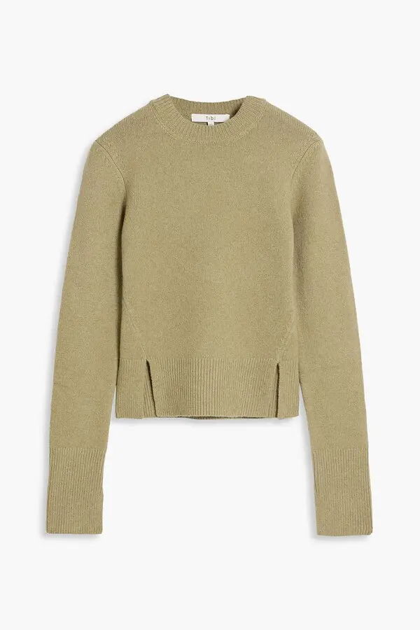 Tibi Cashmere-blend Sweater