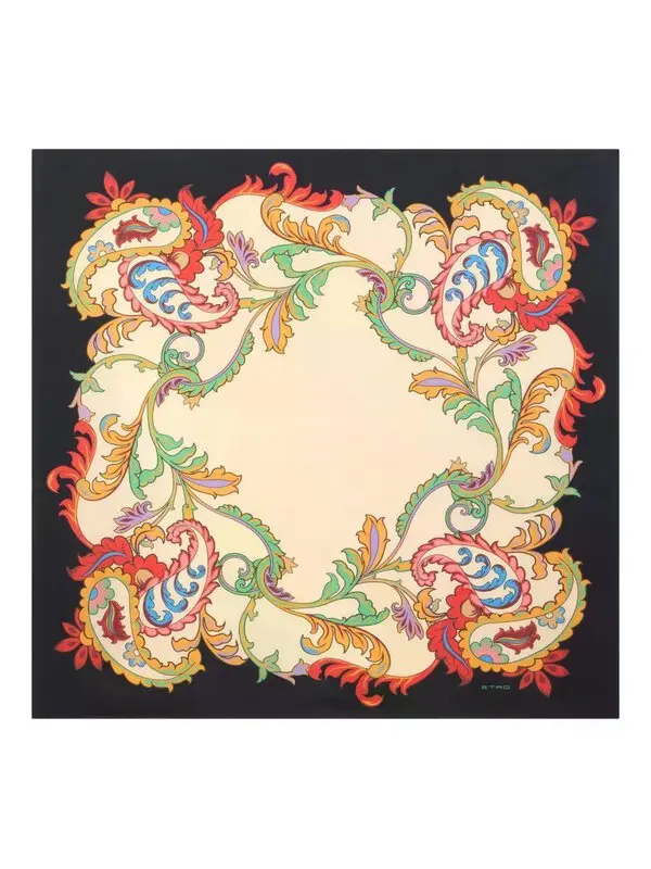 Etro Paisley-print Square Scarf
