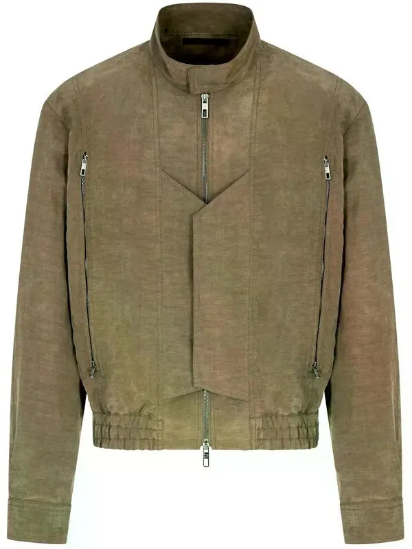 Giorgio Armani High Neck Coat