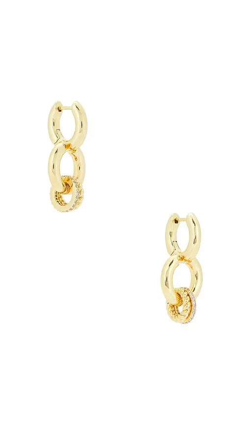 Shashi Hunter Huggie Earrings