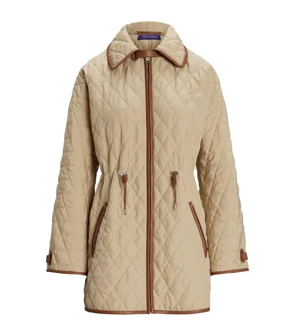 Ralph Lauren Quilted Drawcord-waist Jacket