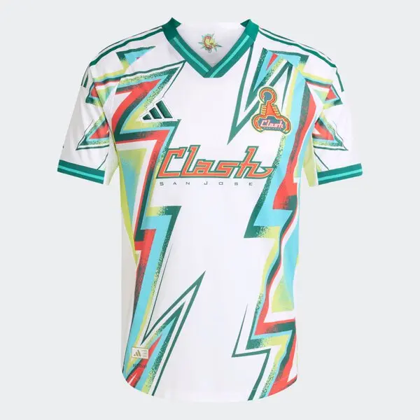 Adidas San Jose Earthquakes 2025 Archive Authentic Jersey