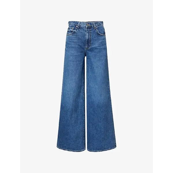 TWP Tall Tiny Dancer Wide-leg Denim Jeans