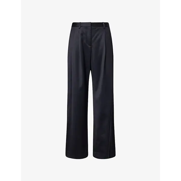 TWP Sulli Straight-leg Stretch-wool Trousers