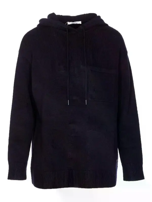 Max Mara Hooded Knit Sweater