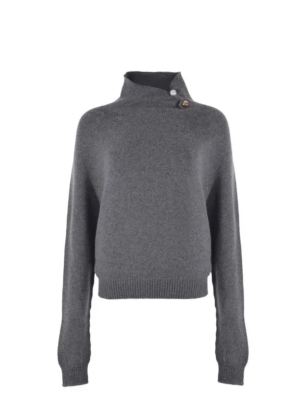 Philosophy Di Lorenzo Serafini Wool And Cashmere Blend Sweater - Grey