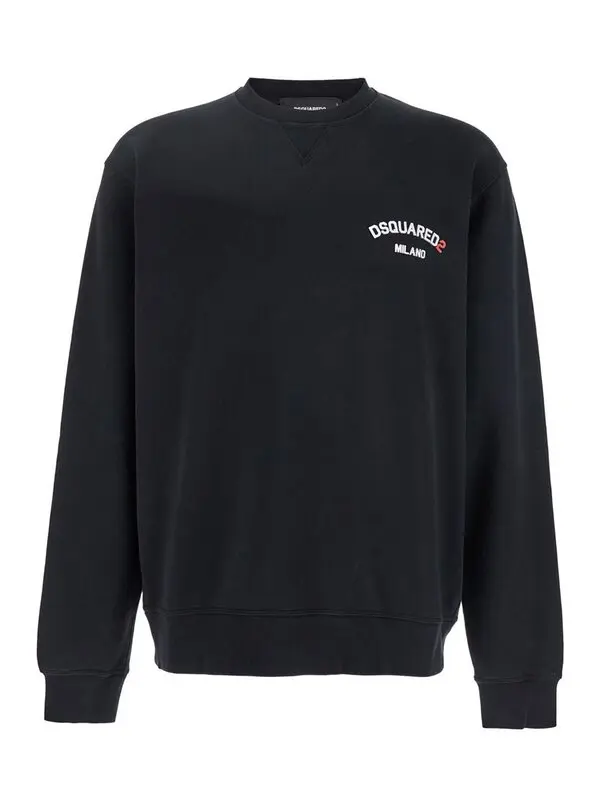 Dsquared2 Cotton Crewneck Sweatshirt