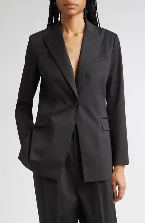 Partow Cotton Stretch Twill Blazer
