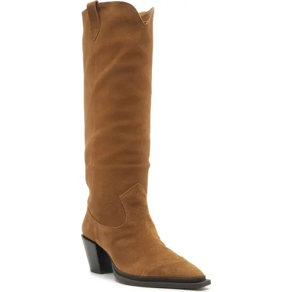 AREZZO Dakota Knee High Western Boots - Stracci