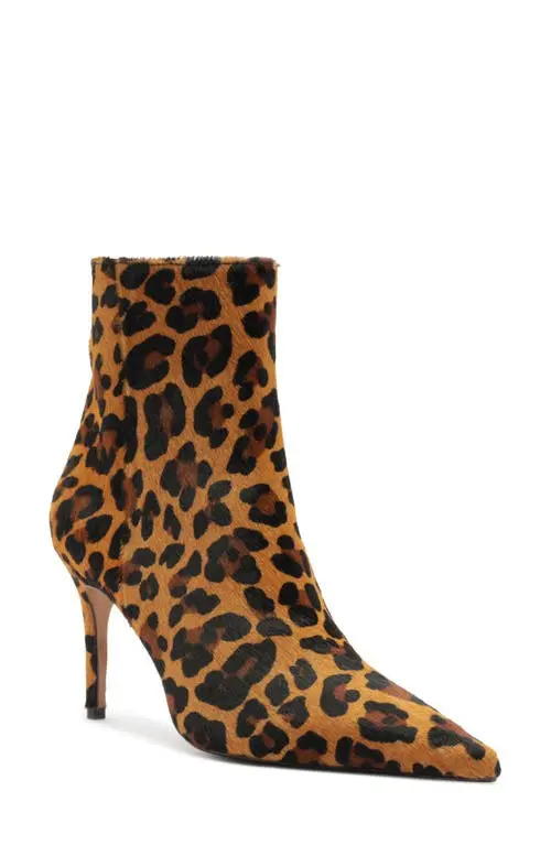 Schutz Mikki Pointed Toe Calf Hair Bootie