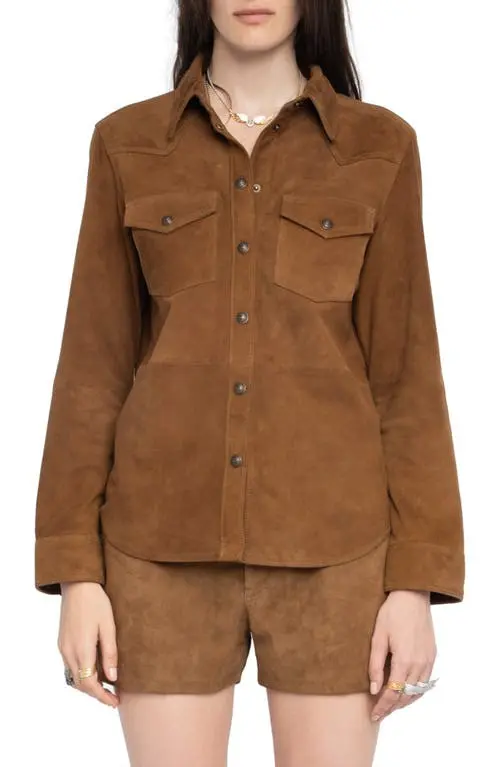Zadig&Voltaire Thelma Suede Jacket