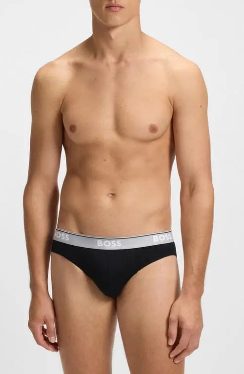 Hugo Boss Assorted 3-pack Power Stretch Cotton Briefs