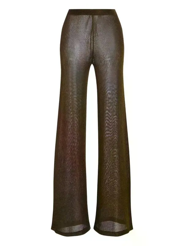 SEROYA Sheldon Metallic Trousers