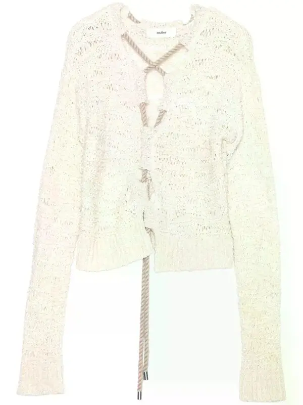 MULLER OF YOSHIOKUBO Gourd Cardigan