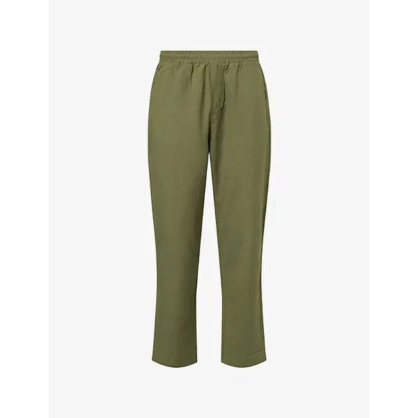 BELIER Linen-cotton Blend Trouser