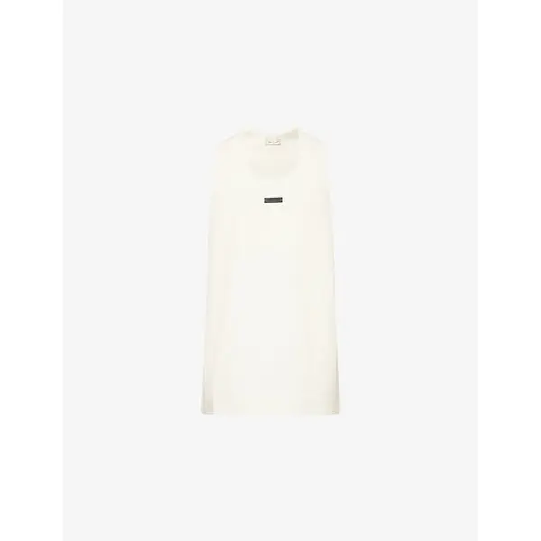 Fear Of God De-bossed Logo-patch Sleeveless Tank Top