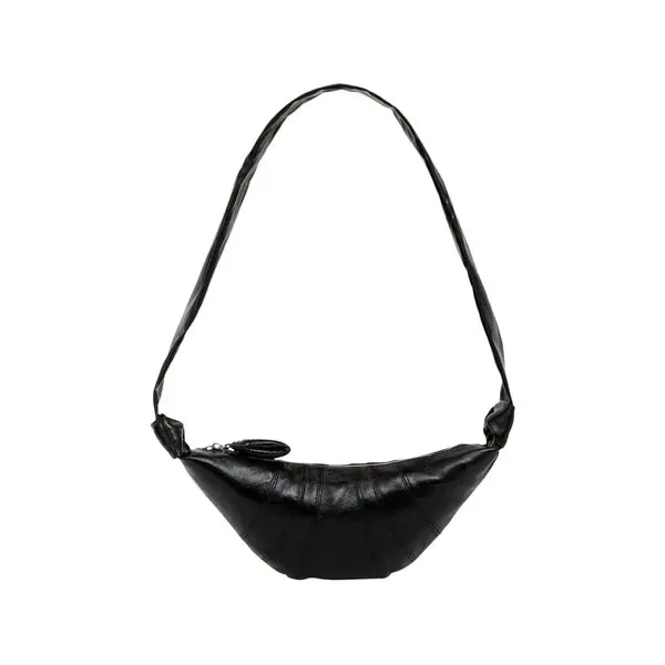 LEMAIRE Small Croissant Bag - Black