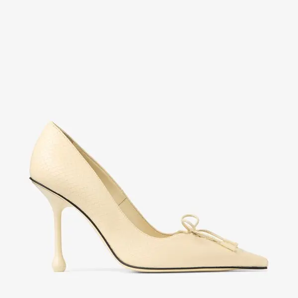 JIMMY CHOO Scarlett 95 Elaphe Printed Leather Pumps