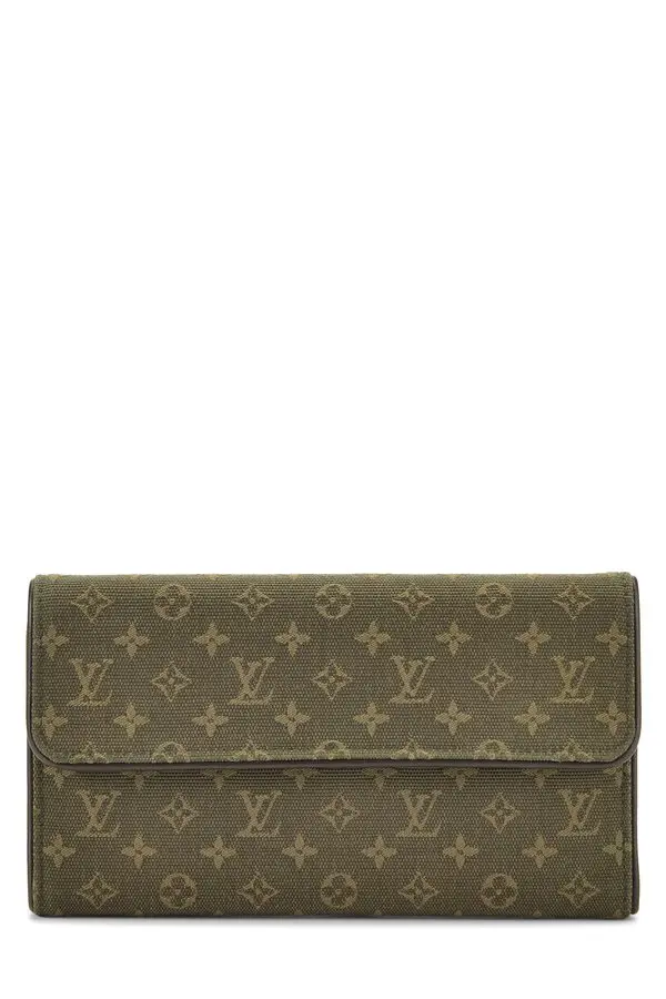 LOUIS VUITTON Monogram Mini Lin International - Green