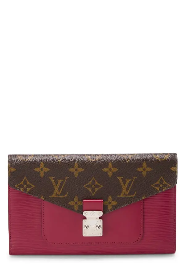 LOUIS VUITTON Rubis Epi & Monogram Canvas Marie-rose Wallet
