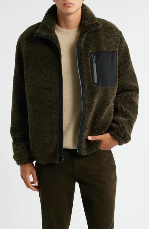 Vince Fleece Zip Jacket
