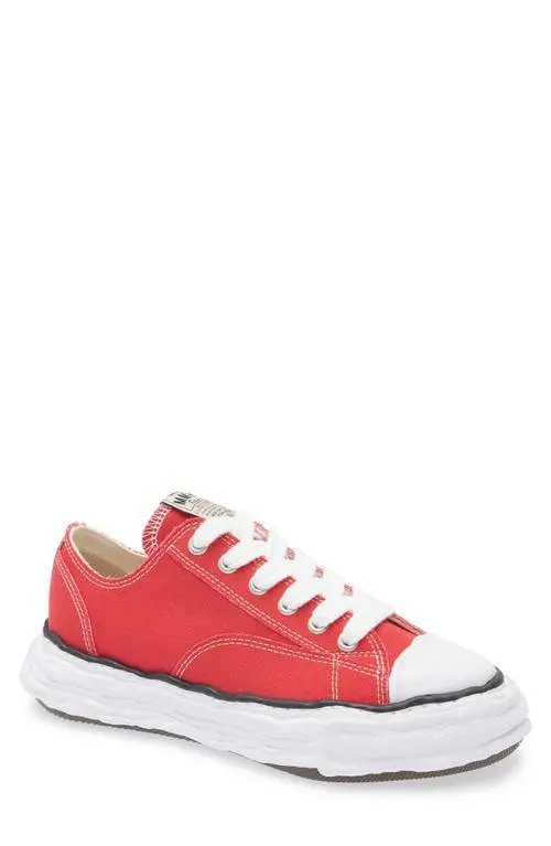 Mihara Yasuhiro Peterson Low-top Sneaker - Red X