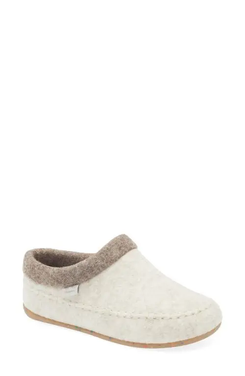 TONI PONS Albons Platform Slipper - Ecru