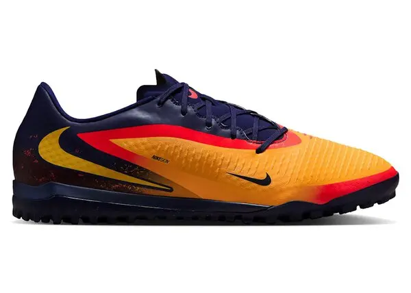 Nike Phantom Low Academy Tf Erling Haaland Precision Under Pressure - Laser Orange/blue Void/lemon Venom