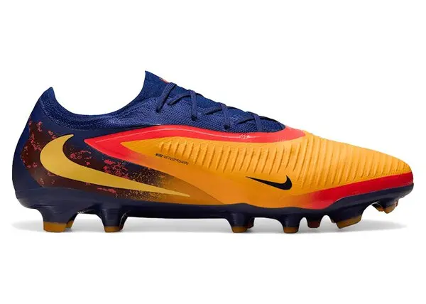 Nike Phantom Low Pro Fg Erling Haaland Precision Under Pressure - Laser Orange/blue Void/lemon Venom