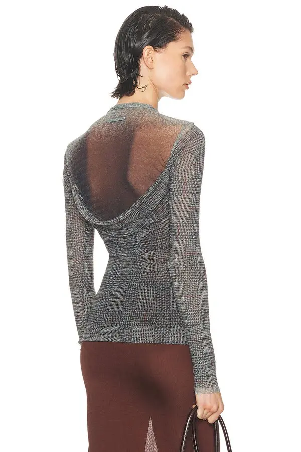 Jean Paul Gaultier Body Shadow And Prince Of Wales Top