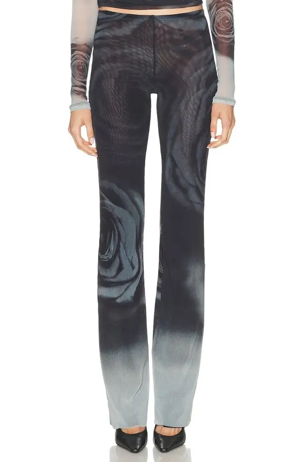 Jean Paul Gaultier Printed Straight Trousers