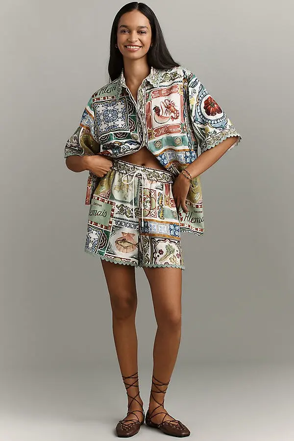ALEMAIS Tommasa Len Shorts