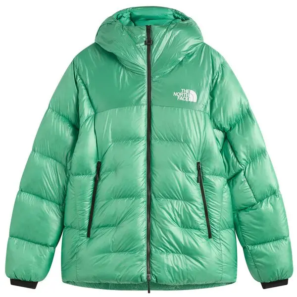 The North Face Summit Pumori Down Parka Jacket - Nebula Green
