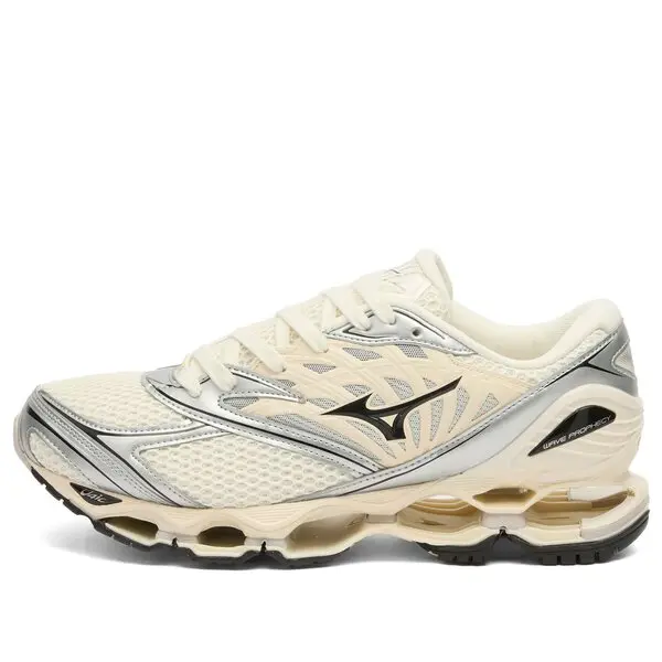 Mizuno Wave Prophecy Ls "sport" Sneaker - Pristine/black/silver