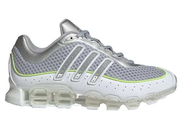 Adidas Megaride Sneakers - Silver Metallic/cloud White/solar Yellow