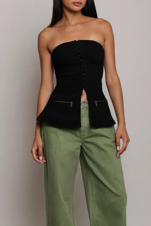TT STUDIOS Luna Peplum Top