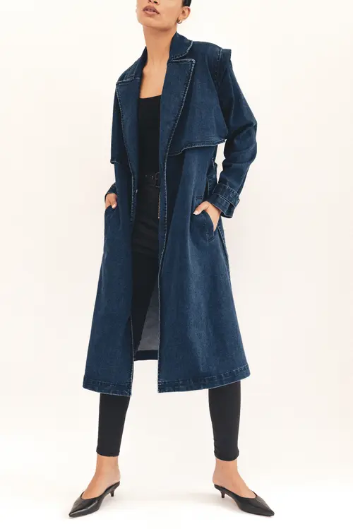 TT STUDIOS Tivoli Denim Trench